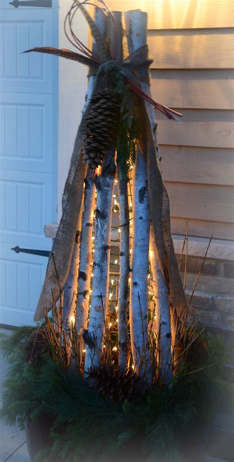 Decorating Ideas Using Birch Branches