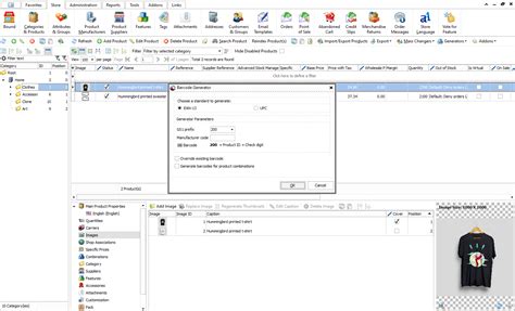 Store Manager For Prestashop V26002273 Barcode Generator Store