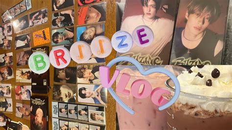 Briize Vlog𖤐 돈 없는 고3 희주들의 택배깡 📦🔥🧡 붐붐베이스 포토팩 라이징데이 팬콘 엠디 트레카 베이비라이즈 브리즈 브이로그 Youtube
