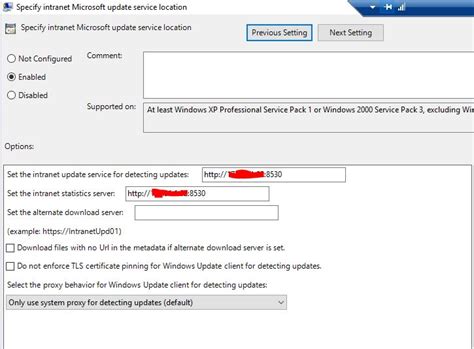 Trouble Downloading Updates From Newly Setup Wsus Server Microsoft Qanda