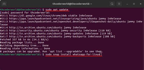 How To Install Whatsapp On Ubuntu 2404 Thecoderworld