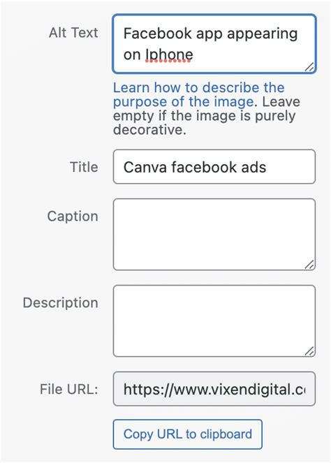 How To Add Alt Tags To Images In WordPress Vixen Digital