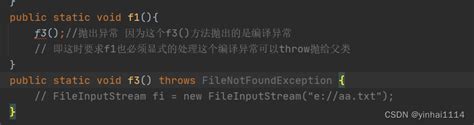【java学习笔记】47 异常，try catch处理，throw处理 trycatch处理异常 csdn博客