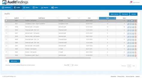 Audit Issue Tracking System Overview Audit Issue Management Software