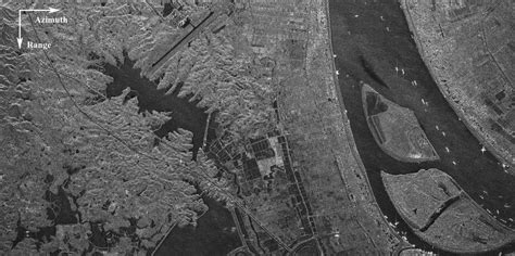 imaging scene for synthetic aperture radar ground moving target