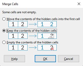 Can You Merge Center Cells And Still Be Able To Select The Individual Cells English Ask