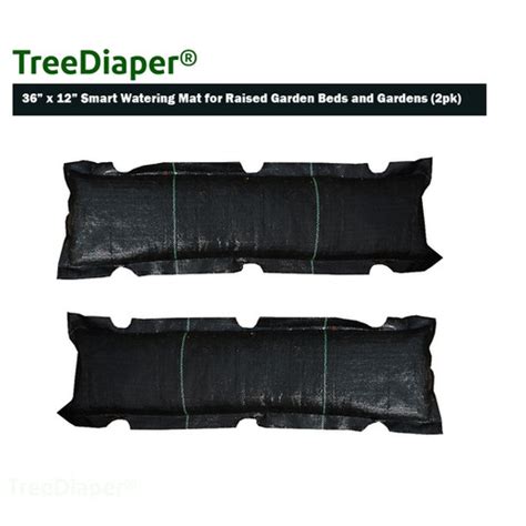 TreeDiaper Smart Watering Mat For Raised Garden Bed Pack Ecoturfmidwest
