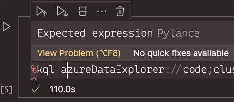 kql syntax stopped working