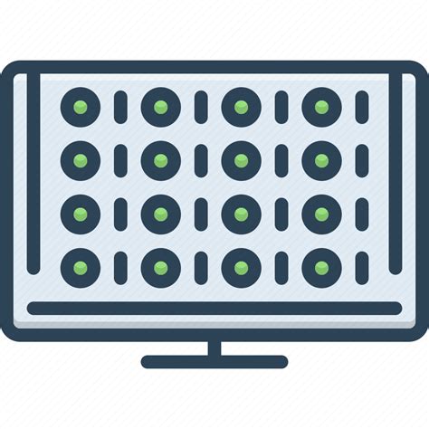 Matrix Mathematics Binary Code Programming Script Internet Icon Download On Iconfinder