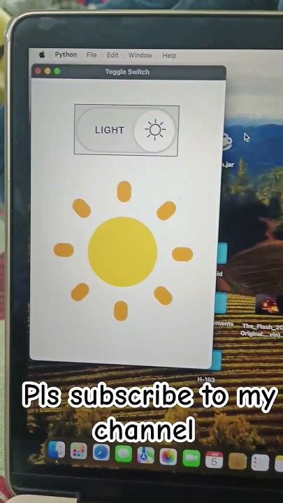 Lightdark Theme Toggle Switch Using Python Tkinter Python Project 5