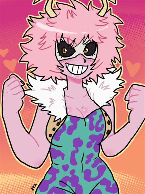 My Hero Academia Mina Ashido By Theeyzmaster On Deviantart