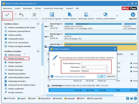 Vollständige Anleitung Zur Erstellung Mehrerer Partition En Auf Usb Stick In Windows Minitool
