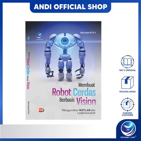 jual penerbit andi membuat robot cerdas berbasis vision menggunakan