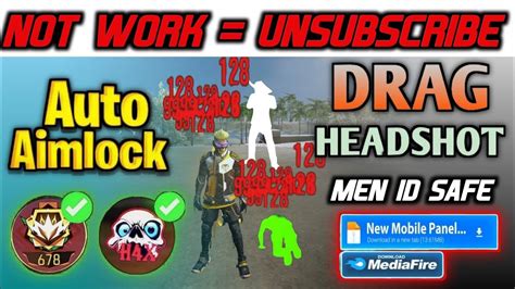 Ob48 Update 🎯 Free Fire Max Panel Injector Hack Rank Working Auto Headshot Panel Injector Youtube