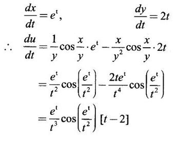 Partial Derivatives Definition Theorem Worked Examples Exercise With Answers