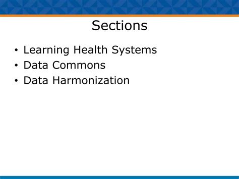 Data Harmonization For A Molecularly Driven Health System Ppt