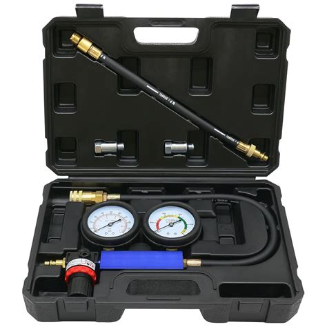 Kit De Probador De Fugas De Cilindro Medidores De Presión De Motor