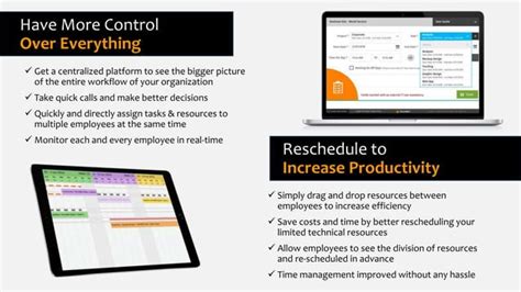 robust and flexible resource scheduling software ppt