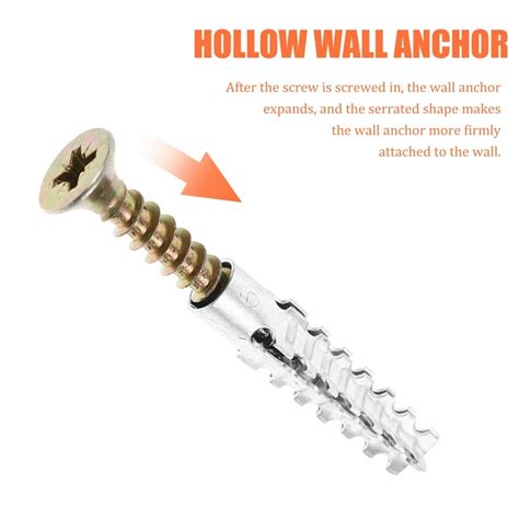 Screw Anchors In Plaster Walls Paulin Grabber Wall Anchor With Screws