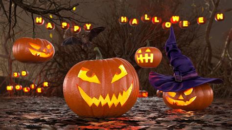 할로윈 잭 오 랜턴 컬렉션 3d 모델 49 3ds C4d Fbx Ma Obj Max Free3d