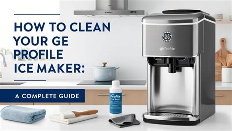 How To Clean Your Ge Profile Ice Maker