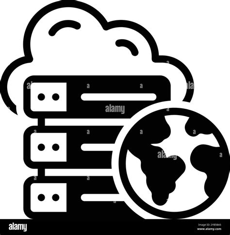 Icon For Web Server Global Stock Vector Image And Art Alamy