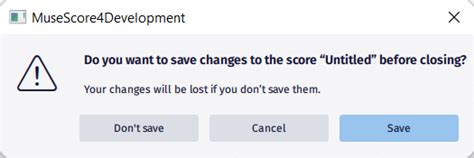 Mu4 Issue Clicking Cancel In Save Dialog Should Not Close Project