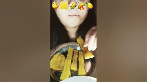 노란색 먹방 새해 복 많이 받으세요 노란색 머니 많이 버세요 Youtube