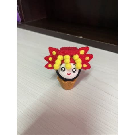 【現貨】q版媽祖公仔羊毛氈鑰匙圈 吊飾 客製化 蝦皮購物