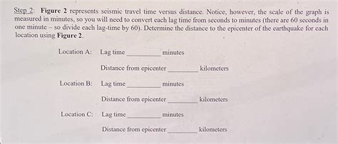 Solved Step 2 Figure 2 ﻿represents Seismic Travel Time