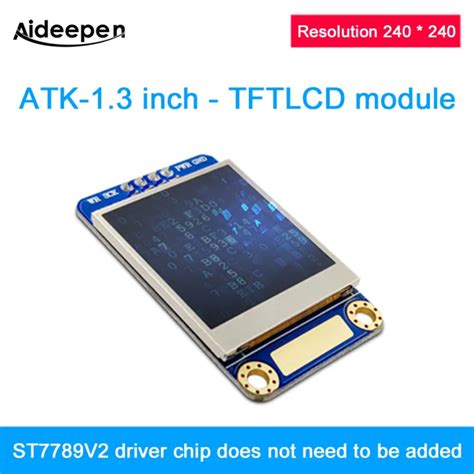 Original Kkmol โมดูลจอแสดงผลคริสตัลเหลว Tft Lcd 13นิ้ว St7789ไดรฟ์ Ips สำหรับ Arduino โมดูลจอ