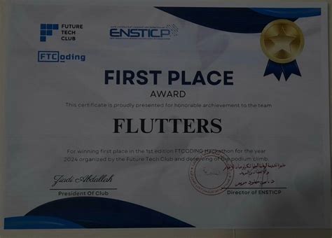 borhanedine boussaha on linkedin hello everyone happy to share that our team flutters has