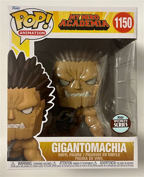Funko Pop Animation 6” Gigantomachia 1150 My Hero Academia Mha 2022