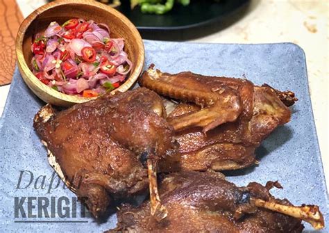 Recipe Appetizing Bebek Goreng Bali Dan Sambal Matah