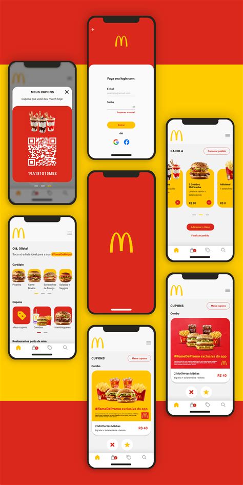 App Mcdonald S Redesign On Behance