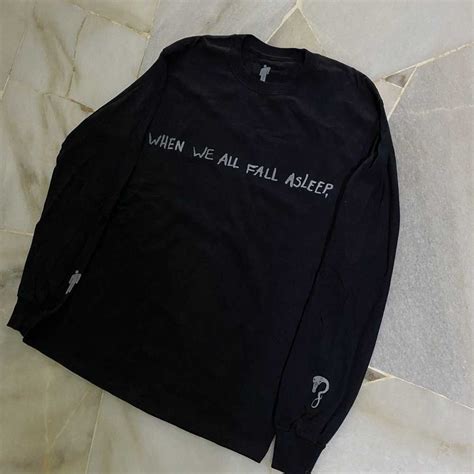 Billie Eilish Og Billie Eilish Long Sleeve Tour Tee B Gem