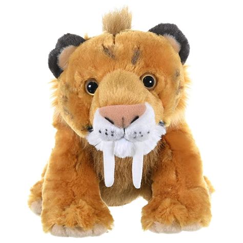 Wild Republic Cuddlekins Smilodon 12 Stuffed Plush Toy Multicolo 10956