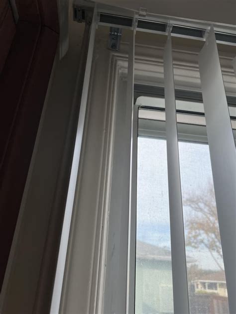 Vertical Blind Not Sliding R Diy