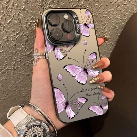 Butterfly Silver Imd Case For Tecno Spark Go 1 Go 2025 30c Pova 6 Pro Pop 9 Phone Cases For