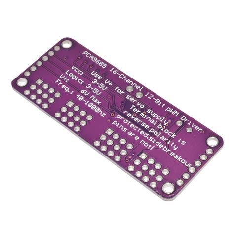 Pca9685 Pwm Servo Motor Driver Module