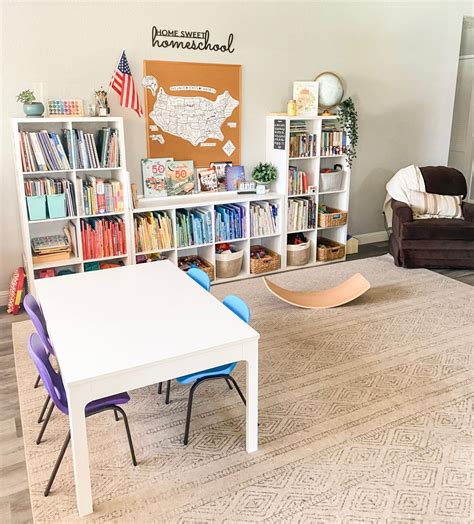 Homeschool Roomplayroom Little School Of Smiths Homeschool Rooms
