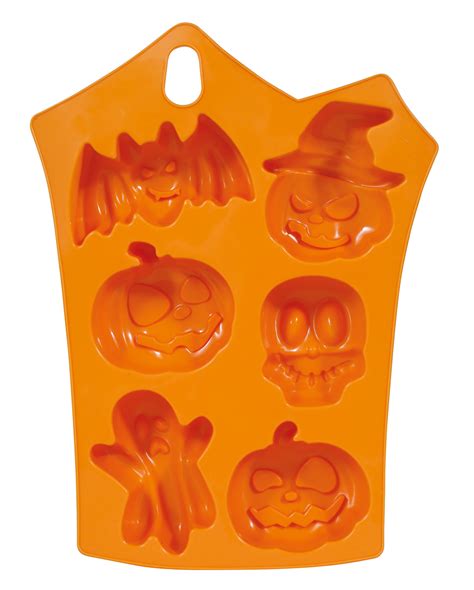 Halloween Silicone Baking Pan For Muffins Chocolates And Ice Cubes Horror