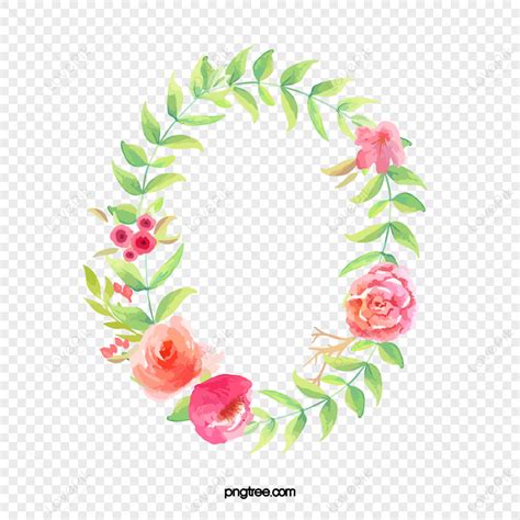 꽃 화환 그리기 이미지 사진 및 Png 일러스트 무료 다운로드 Lovepik