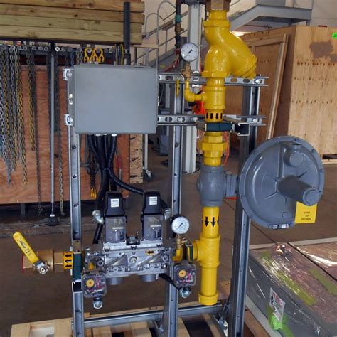 Standard Siemens Gas Valve Train Assembly Marshall W Nelson And