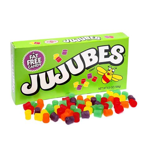 Jujubes Candy 5 5 Ounce Packs 12 Piece Box