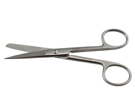 Klini Surgical Scissors Sharp Blunt Curved 13cm