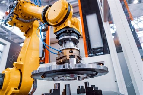 Robotic Arm Modern Industrial Technology Automated Production C Robotic