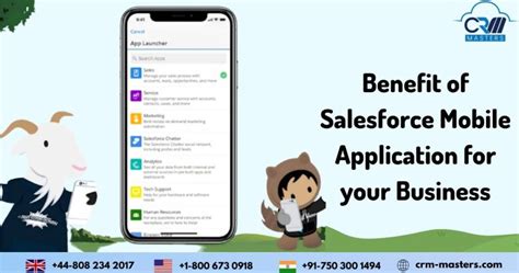 How Salesforce Mobile App Benefits Your Business Crm Masters