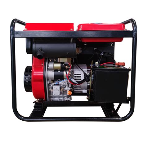 China 7kw Diesel Welding Generator Open Type Welding Generator Set