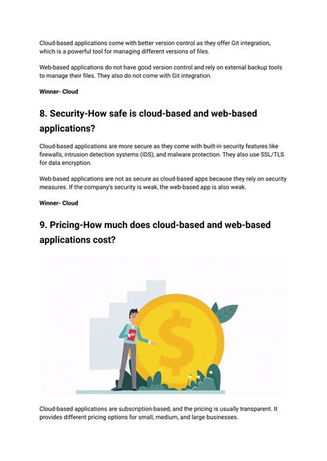 Ppt Cloud Based Vs Web Based Applications A Detailed Comparison Of Features And Key Aspects